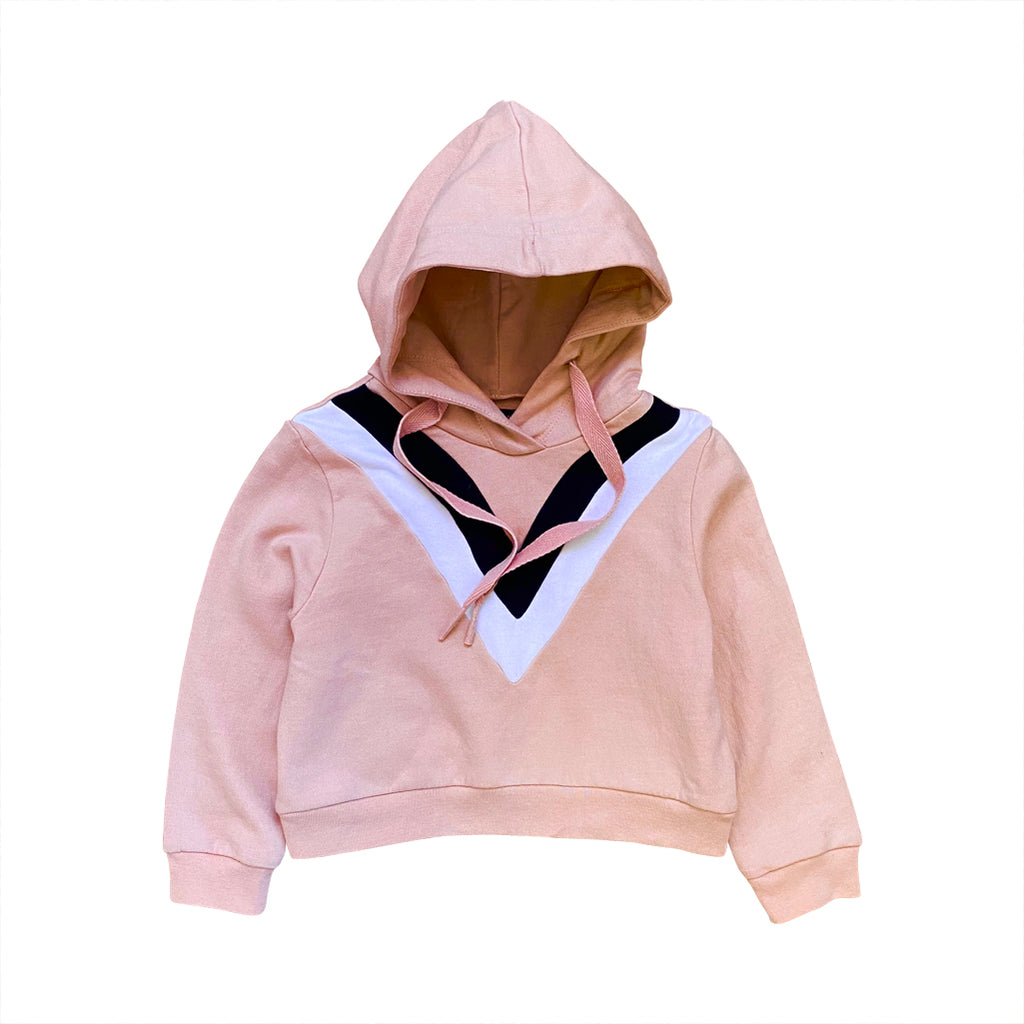 JAMIE CROPPED HOODIE - FLOSS – Feather Drum